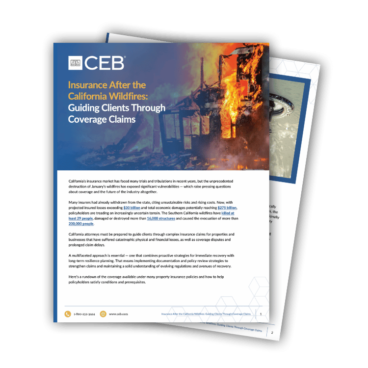 Thank you Insurance After the California Wildfires