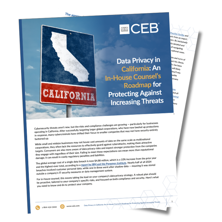 Thank you Data Privacy | CEB