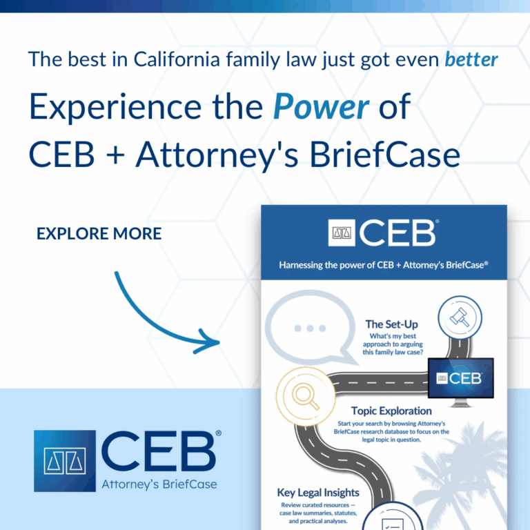 Attorney’s BriefCase | CEB: Continuing Education of the Bar