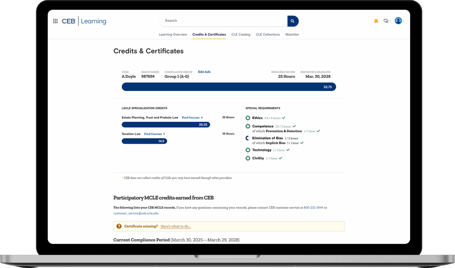 Continuing Education of the Bar | CEB